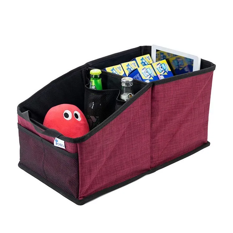 OEM 2 Compartment Large Capacity Collapsible Trunk Organizer ...