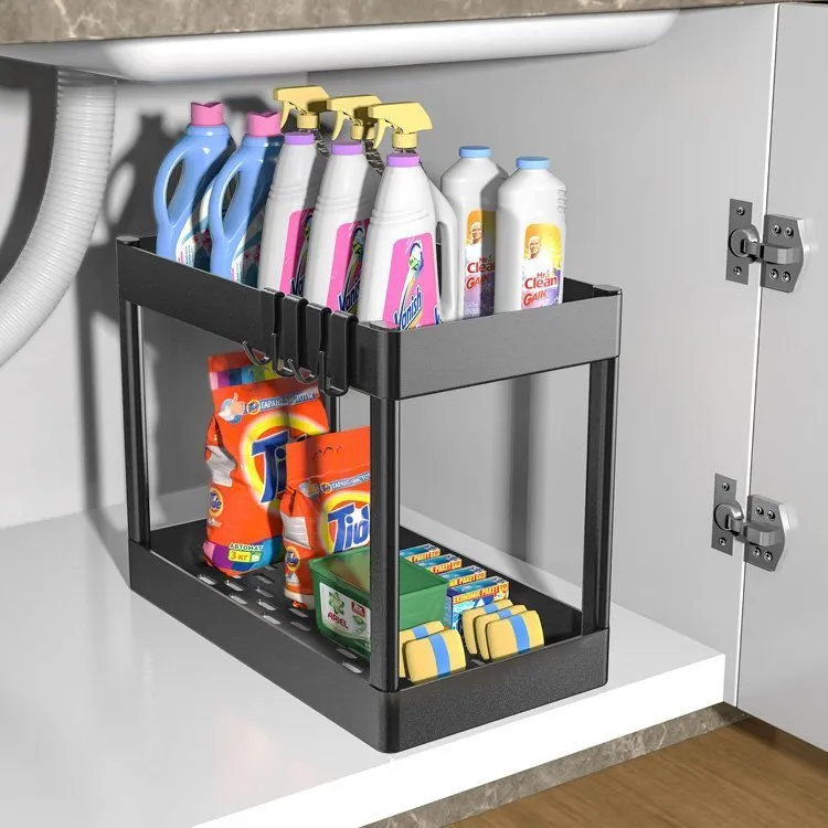 Wholesale 2 Tier Under Sink Organizer Factory - Dowell