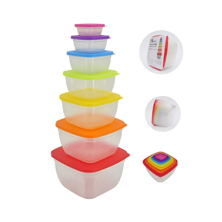 Wholesale Rainbow Food Container Set OEM Supplier - Dowell